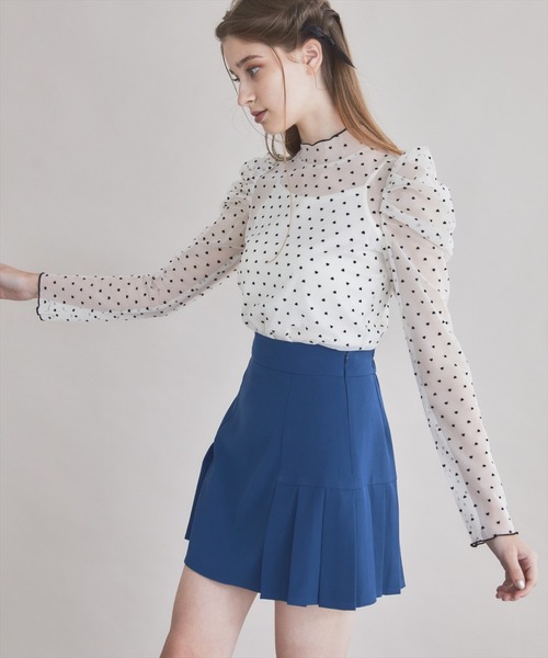 Redyazel（レディアゼル）の「サイドプリーツミニスカート（スカート）」 Wear 