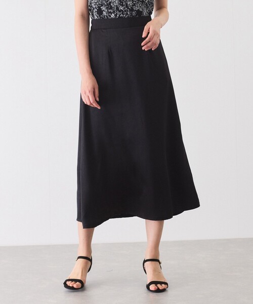 Jayro（ジャイロ）の「ワッシャーサテンナロースカート（スカート）」 - WEAR