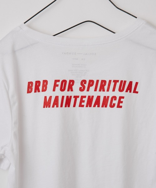 social Sunday（ソーシャルサンデー）の「【SOCIAL SUNDAY】バックロゴTシャツ（Tシャツ/カットソー）」 - WEAR