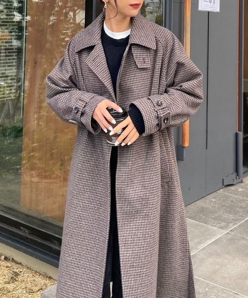 【ブランド古着】ステンカラーコート（ステンカラーコート）｜RAGEBLUE（レイジブルー）のファッション通販 - ZOZOUSED