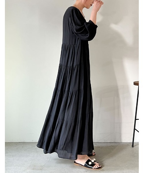 【セール/ブランド古着】7分袖ワンピース（ワンピース）｜Re:EDIT（リエディ）のファッション通販 - ZOZOUSED