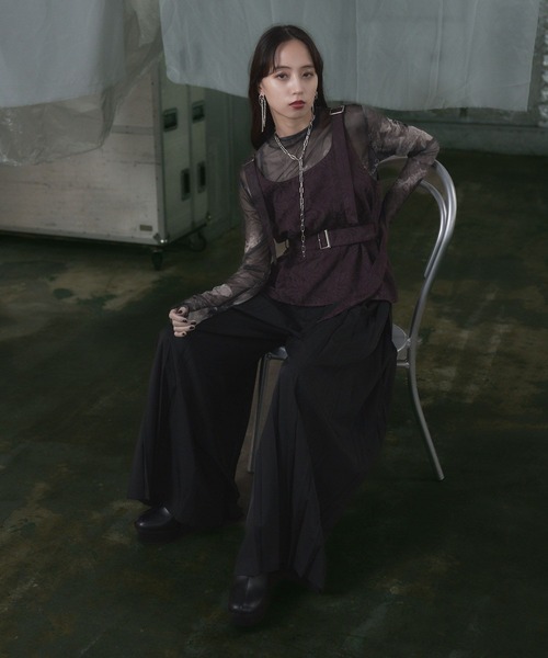 HARE（ハレ）の「2WAYヴィンテージジャガードビスチェ(HARE)（その他トップス）」 - WEAR