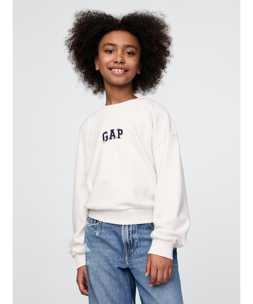 GAP（ギャップ）の「SAKURA ヴィンテージソフト GAPロゴ スウェット・トレーナー (キッズ)（スウェット）」 - WEAR