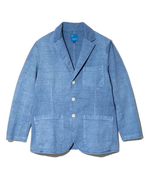 Good On（グッドオン）の「Good On/グッドオン HVY JERSEY TAILOR JACKET（テーラードジャケット）」 - WEAR