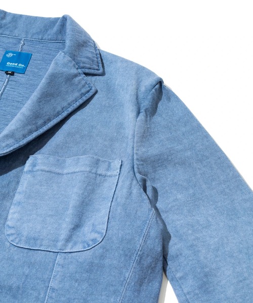 Good On（グッドオン）の「Good On/グッドオン HVY JERSEY TAILOR JACKET（テーラードジャケット）」 - WEAR