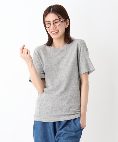 BASECONTROL（ベースコントロール）の「 OTARIE ワッフル クルーネック半袖Tシャツ（Tシャツ/カットソー）」 - WEAR