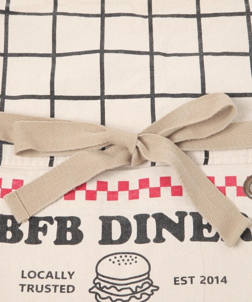 BAYFLOW（ベイフロー）の「BFダイナープリントエプロン（エプロン）」 - WEAR