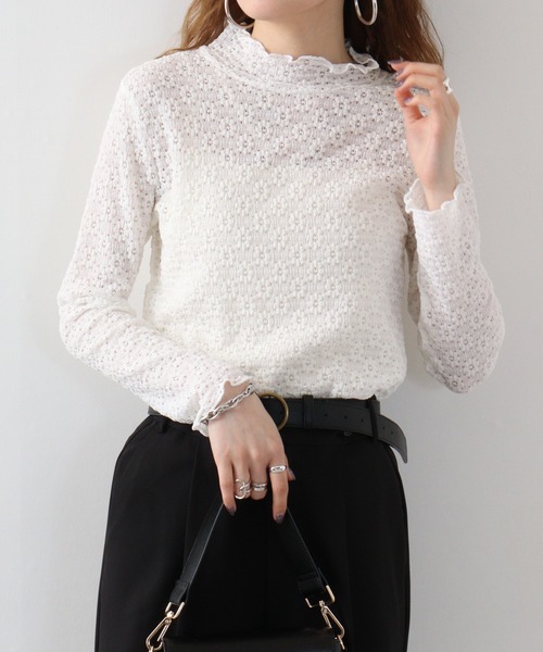 Quelle Chance（ケルシャンス）の「Quelle chance ハナガラジャガードプルオーバー（Tシャツ/カットソー）」 - WEAR
