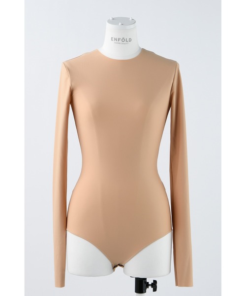 ENFOLD（エンフォルド）の「VITA SKINボディスーツ（Tシャツ/カットソー）」 - WEAR