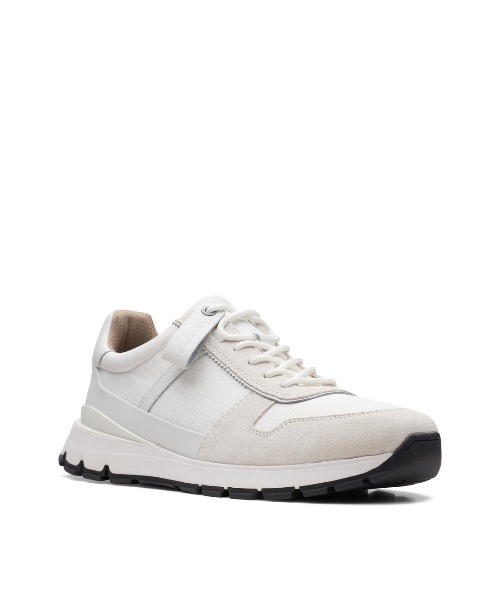 Clarks（クラークス）の「【ネット限定】 MoveLite Race / ムーブライトレース（ホワイト）（スニーカー）」 - WEAR