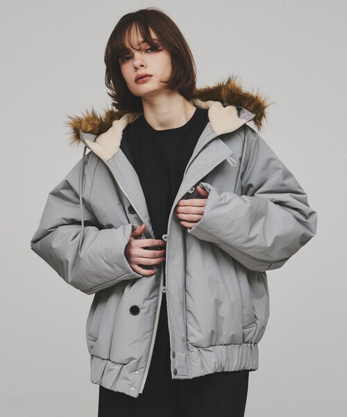 tk.TAKEO KIKUCHI（ティーケータケオキクチ）の「N2Bパフブルゾン（ブルゾン）」 - WEAR