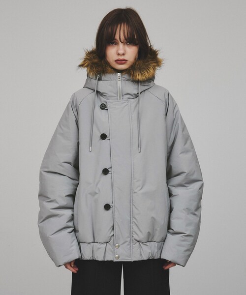 tk.TAKEO KIKUCHI（ティーケータケオキクチ）の「N2Bパフブルゾン（ブルゾン）」 - WEAR