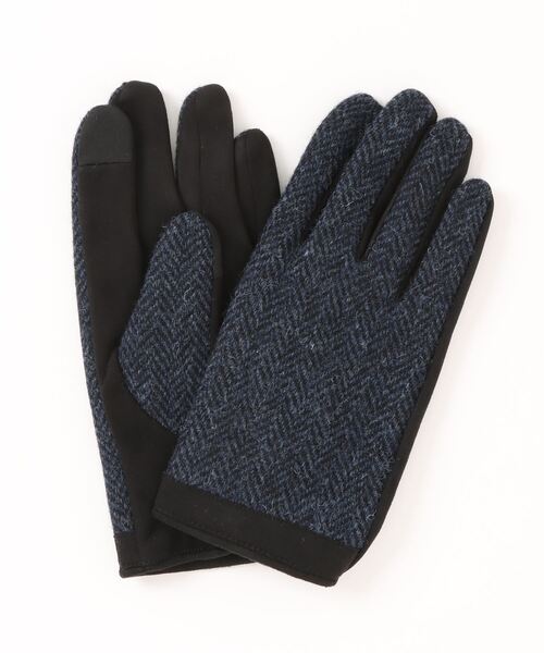 SETUP7（セットアップセブン）の「【SETUP7】HARRIS スマホ対応 ジャージ裾PUアテ裏ボア手袋 WE（手袋）」 - WEAR