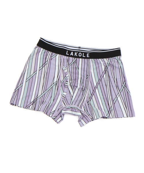 【セール】カラフルラインボクサーパンツ / 971026（ボクサーパンツ）｜LAKOLE（ラコレ）のファッション通販 - ZOZOTOWN