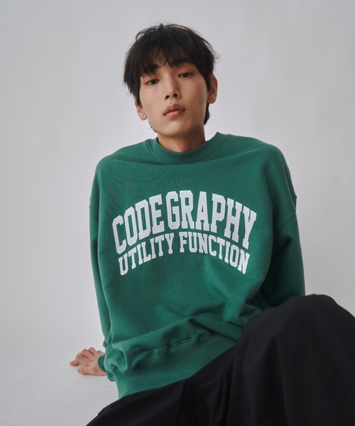 codegraphy（コードグラフィー）の「UTILITY FUNCTION OVER FIT SWEATSHIRT（スウェット）」 - WEAR