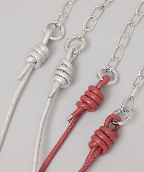 JEANASIS（ジーナシス）の「MIXチェーンスマホショルダー/139655（スマホグッズ）」 - WEAR