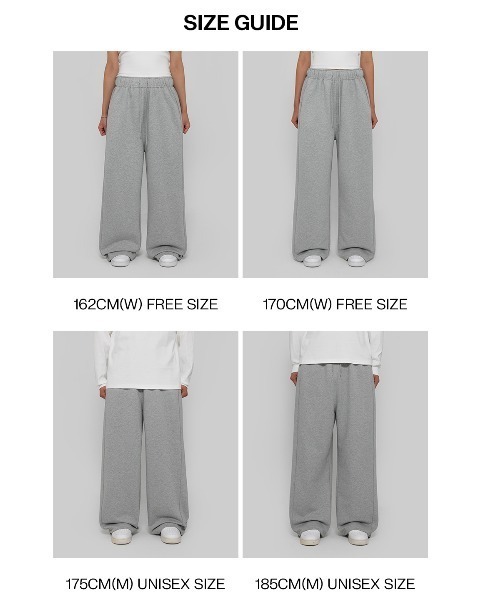 BLACKUP（ブラックアップ）の「[B-BASIC] ヘビースウェットワイド2WAYパンツ（スウェットパンツ）」 - WEAR