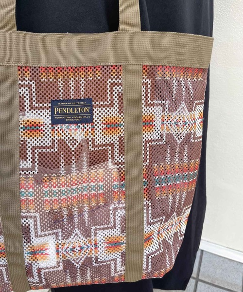 PENDLETON（ペンドルトン）の「【 PENDLETON / ペンドルトン 】 メッシュトートラージ MESH TOTE LARGE（トートバッグ）」 - WEAR