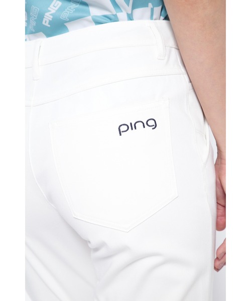 PING（ピン）の「【PING APPAREL】ニットツイル ライトテーパード5ポケットストレッチパンツ ＜NATIVE＞ (LADIES)（その他パンツ）」 - WEAR