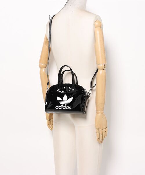 adidas アディダス U AC MINI BOWLINGBAG バッグ IX7498 BLK/WHT（ボディバッグ/ウエストポーチ ...