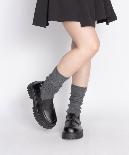 厚底 コインローファー / スリッポン（ローファー）｜SVEC（シュベック）のファッション通販 - ZOZOTOWN