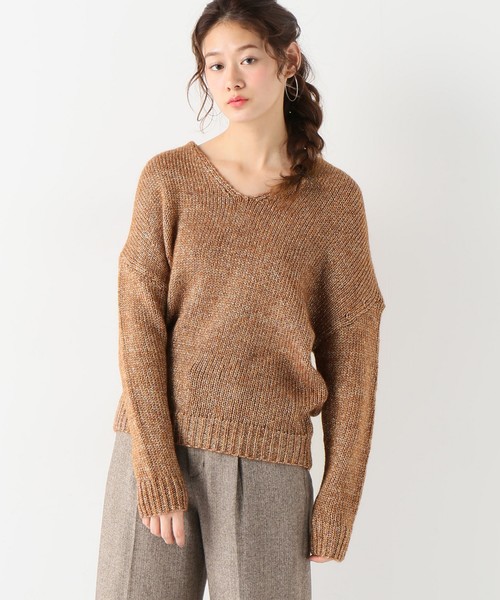 SLOBE IENA（スローブイエナ）の「ラメオーバーニット （ニット/セーター）」 - WEAR
