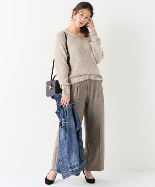 SLOBE IENA（スローブイエナ）の「ラメオーバーニット （ニット/セーター）」 - WEAR