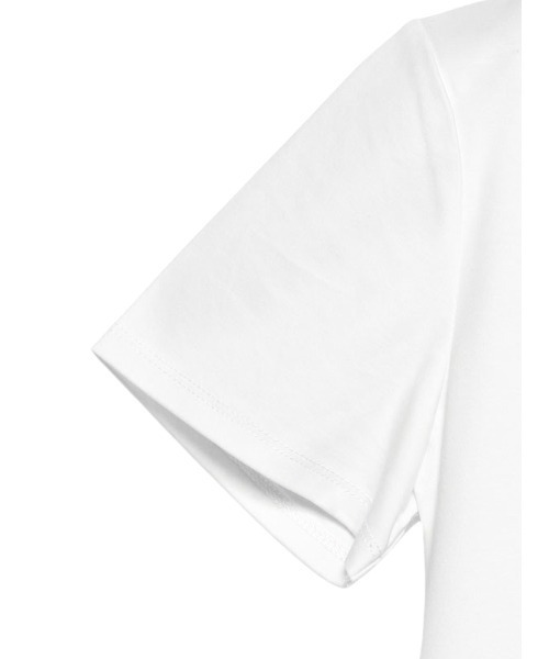 anuans（アニュアンス）の「シルクタッチコットンUネックT（Tシャツ/カットソー）」 - WEAR