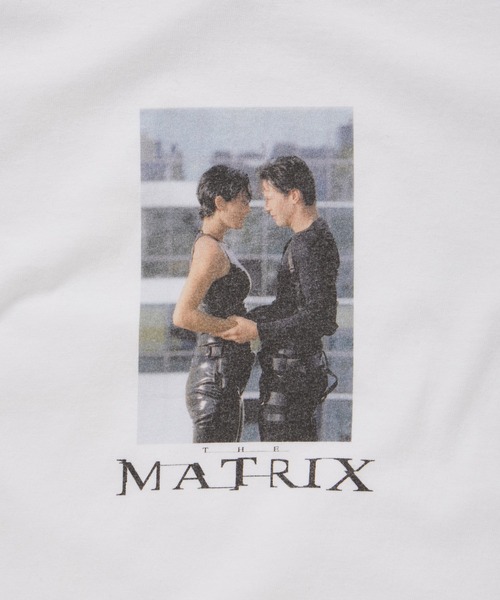 ADAM ET ROPE'（アダムエロペ）の「《別注》【Aisle BY HEAR MY NAME/アイル バイ ヒアマイネーム】MOVIE Tee MATRIX（Tシャツ/カットソー ...