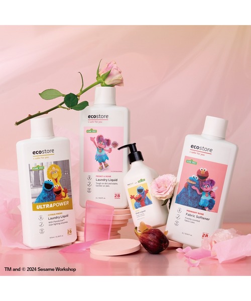 ecostore（エコストア）の「ecostore / SESAME STREET ランドリーリキッド ウルトラパワー 925mL（その他ビューティーグッズ）」 - WEAR