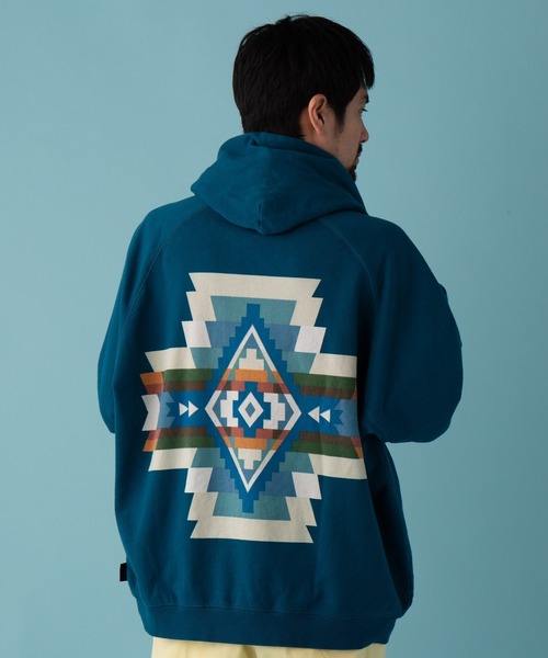 PENDLETON（ペンドルトン）の「Raglan Back Print Sweat Hoodie（パーカー）」 - WEAR