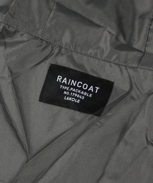 LAKOLE（ラコレ）の「パッカブルレインコート / 102914（レインコート/ポンチョ）」 - WEAR