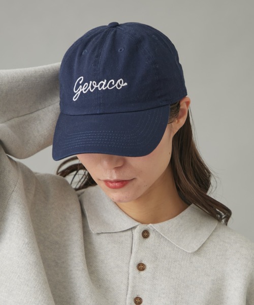 GEVACO（ゲバコ）の「【GEVACO】チェーン刺繍ロゴキャップ（キャップ）」 - WEAR