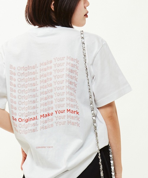 WAVE BACK LOGO TEE（Tシャツ/カットソー）｜CONVERSE TOKYO（コンバーストウキョウ）のファッション通販 ...