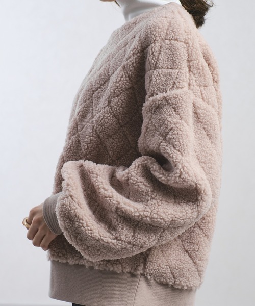 acro（アクロ）の「キルティングボアスウェット/AC1253（スウェット）」 - WEAR