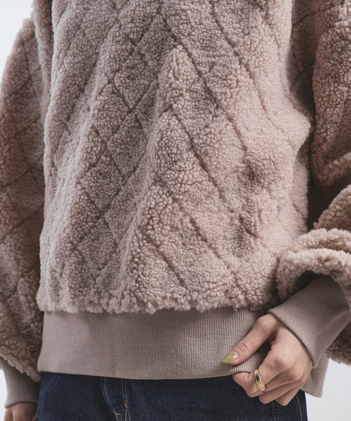 acro（アクロ）の「キルティングボアスウェット/AC1253（スウェット）」 - WEAR