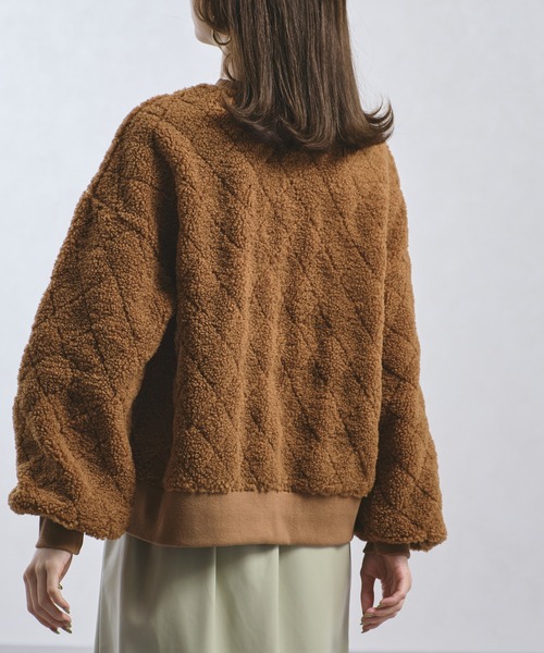 acro（アクロ）の「キルティングボアスウェット/AC1253（スウェット）」 - WEAR