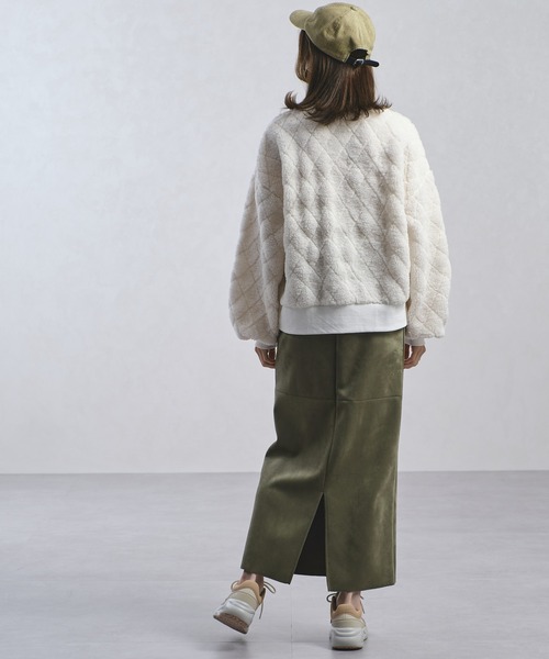 acro（アクロ）の「キルティングボアスウェット/AC1253（スウェット）」 - WEAR