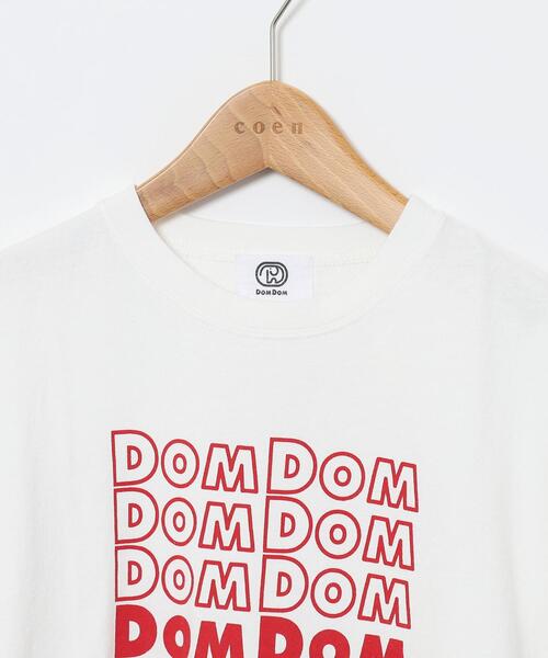 coen（コーエン）の「【coen キッズ/ジュニア】DOMDOM(ドムドム)×coenコラボプリントTシャツ（Tシャツ/カットソー）」 - WEAR