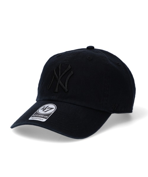 【セール】47 Yankees Black Tonal 47 CLEAN UP RGW17GWSNL（キャップ）｜47（フォーティセブン）のファッション通販 - ZOZOTOWN