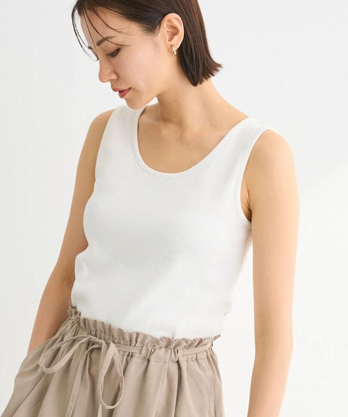 【セール】BEST PRICE 2WAYリブタンクトップ（タンクトップ）｜Green Parks（グリーンパークス）のファッション通販 ...
