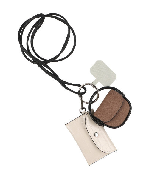 【セール】カシュカシュ cachecache / マイクロバッグ付きスマホストラップ（ショルダーバッグ）｜cache cache（カシュ カシュ）のファッション通販 - ZOZOTOWN