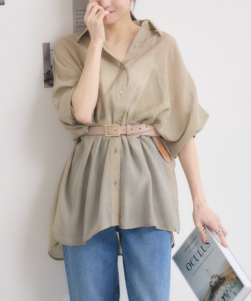 RU.TI.LE（ルチル）の「【RU.TI.LE】シアードルマンシャツ（シャツ/ブラウス）」 - WEAR