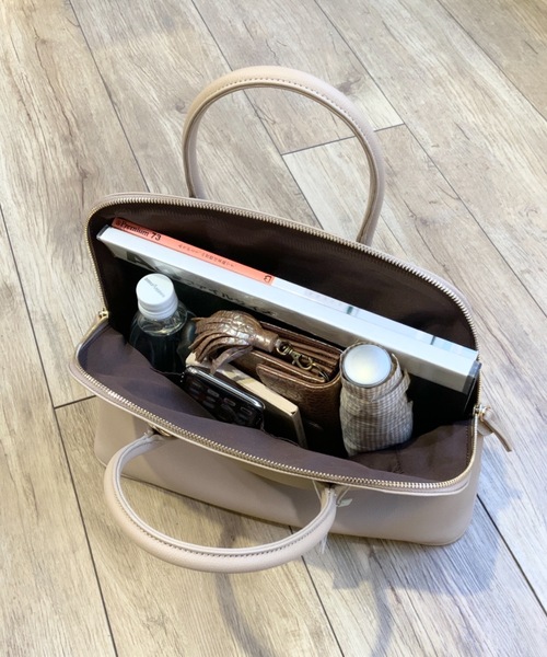 cache cache（カシュ カシュ）の「カシュカシュ cachecache / WEB限定ラウンド型2wayボストンバッグ（ボストンバッグ）」 - WEAR