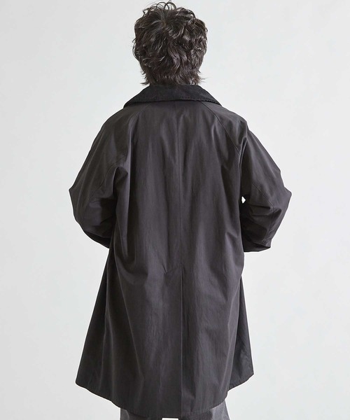 2WAY ピーチスキンステンカラーコート（ダウンジャケット/コート