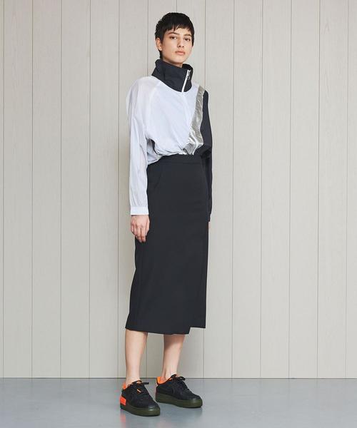 H BEAUTY&YOUTH UNITED ARROWS（エイチビューティーアンドユースユナイテッドアローズ）の「＜H＞WRAP SKIRT ...