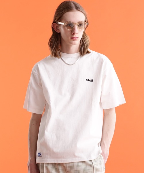 【セール】【WEB LIMITED】Schott/ショット/T-SHIRT OLD ENGLISH/Tシャツ 'オールドイングリッシュ'（Tシャツ/カットソー）｜schott（ショット）の ...