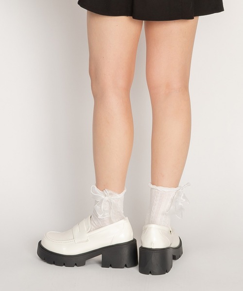 SVEC（シュベック）の「メロウソックス リボン / フリル / レース（ソックス/靴下）」 - WEAR