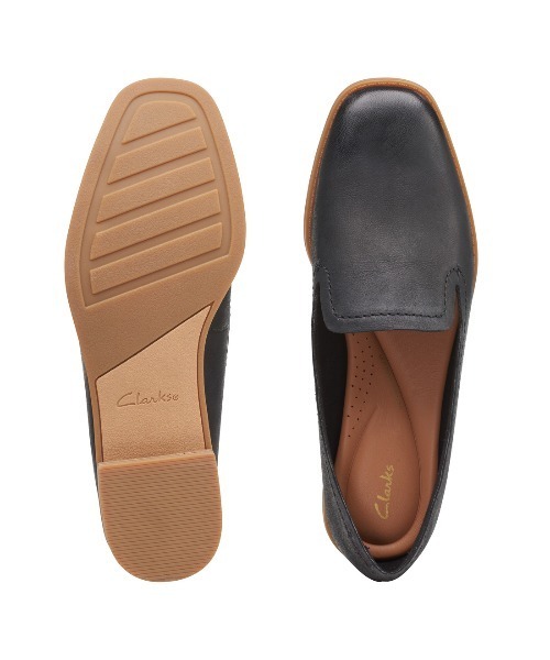 Clarks（クラークス）の「Pure Hall / ピュアホール（ブラックレザー）（パンプス）」 - WEAR