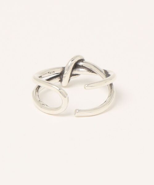 Burner（バーナー）の「【blatto 925silver】ノットモチーフ リング bla-ring-605653786517-20（リング）」 - WEAR